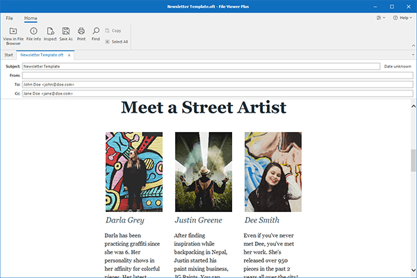 Open Oft Files With File Viewer Plus